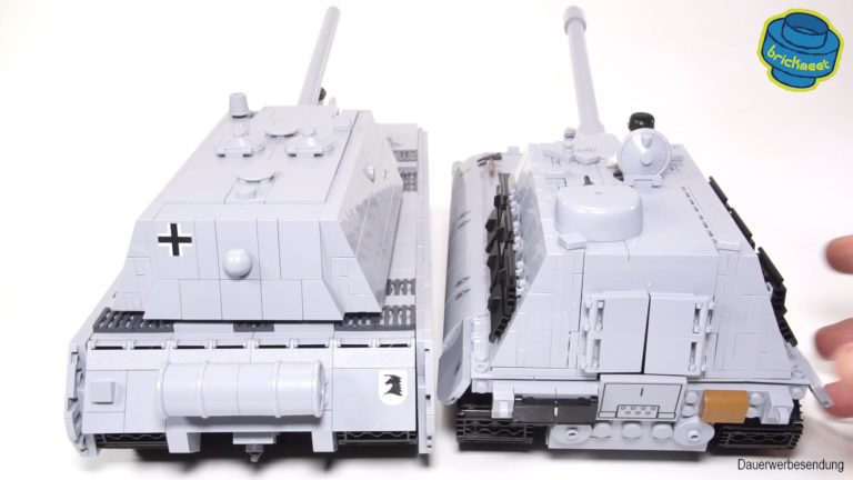 Cobi 3036 Jagdpanzer E100 - Speed Build Review - BrickMeet EN