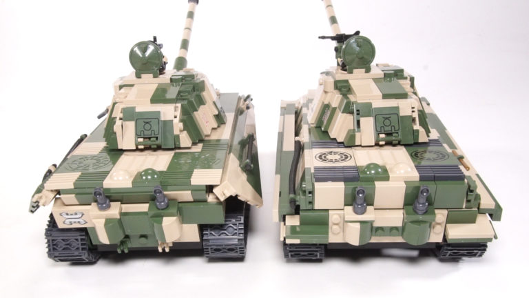 Cobi 2480A Königstiger (Tiger II P) - Speed Build Review - BrickMeet EN