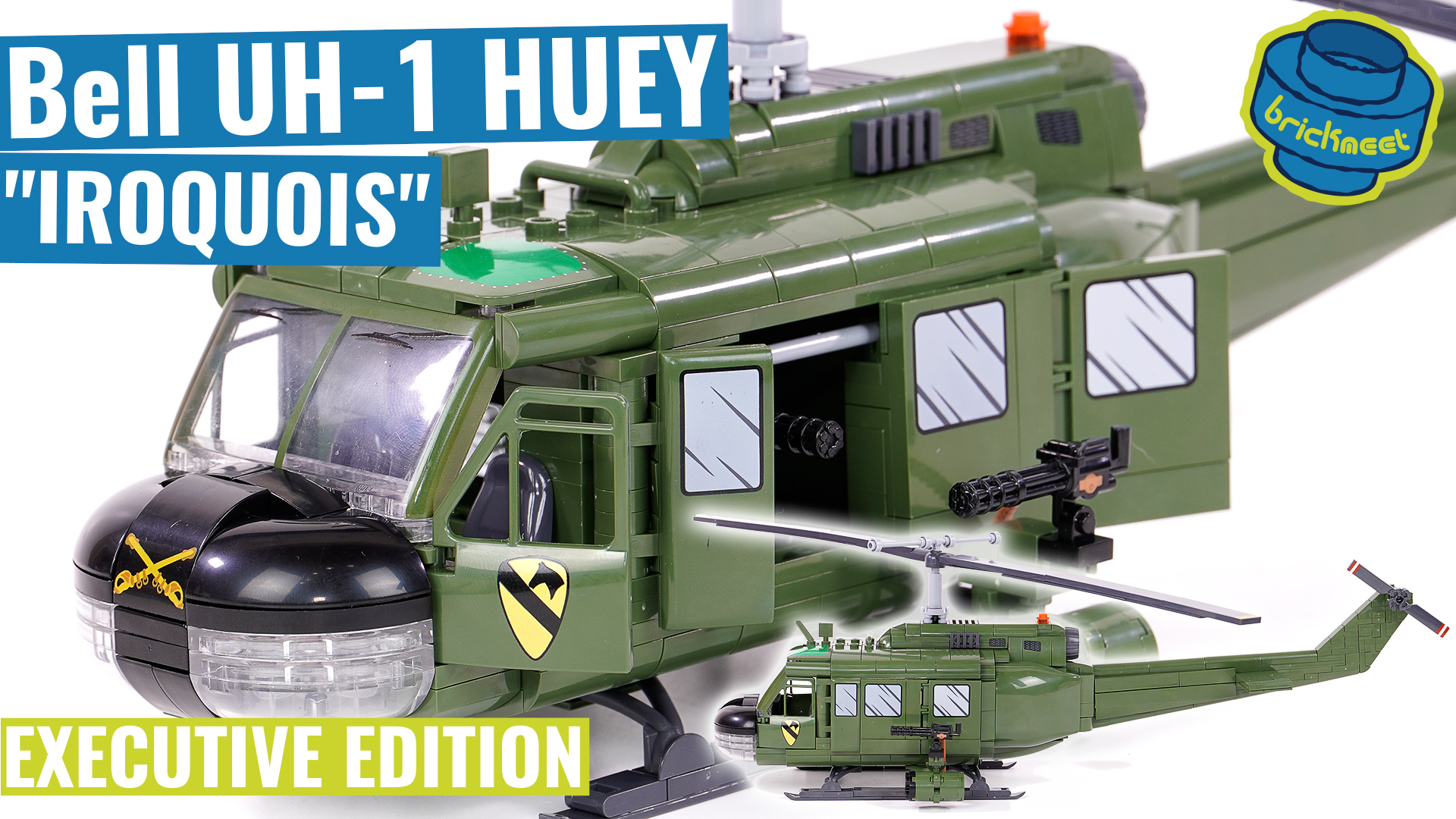 COBI 2422 - Bell UH-1 Huey Iroquois - Executive Edition (Speed Build ...