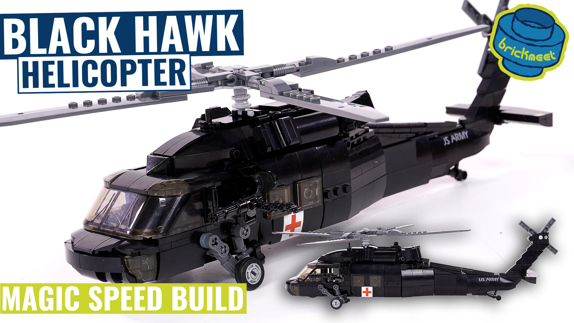 Sluban B1012 - Black Hawk Rescue Helicopter (Speed Build Review ...
