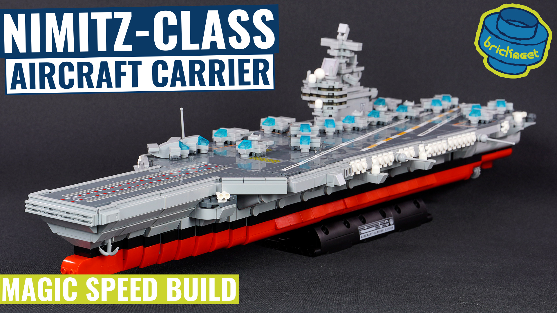 Panlos 637009 - Nimitz-Class Aircraft Carrier (Speed Build Review ...