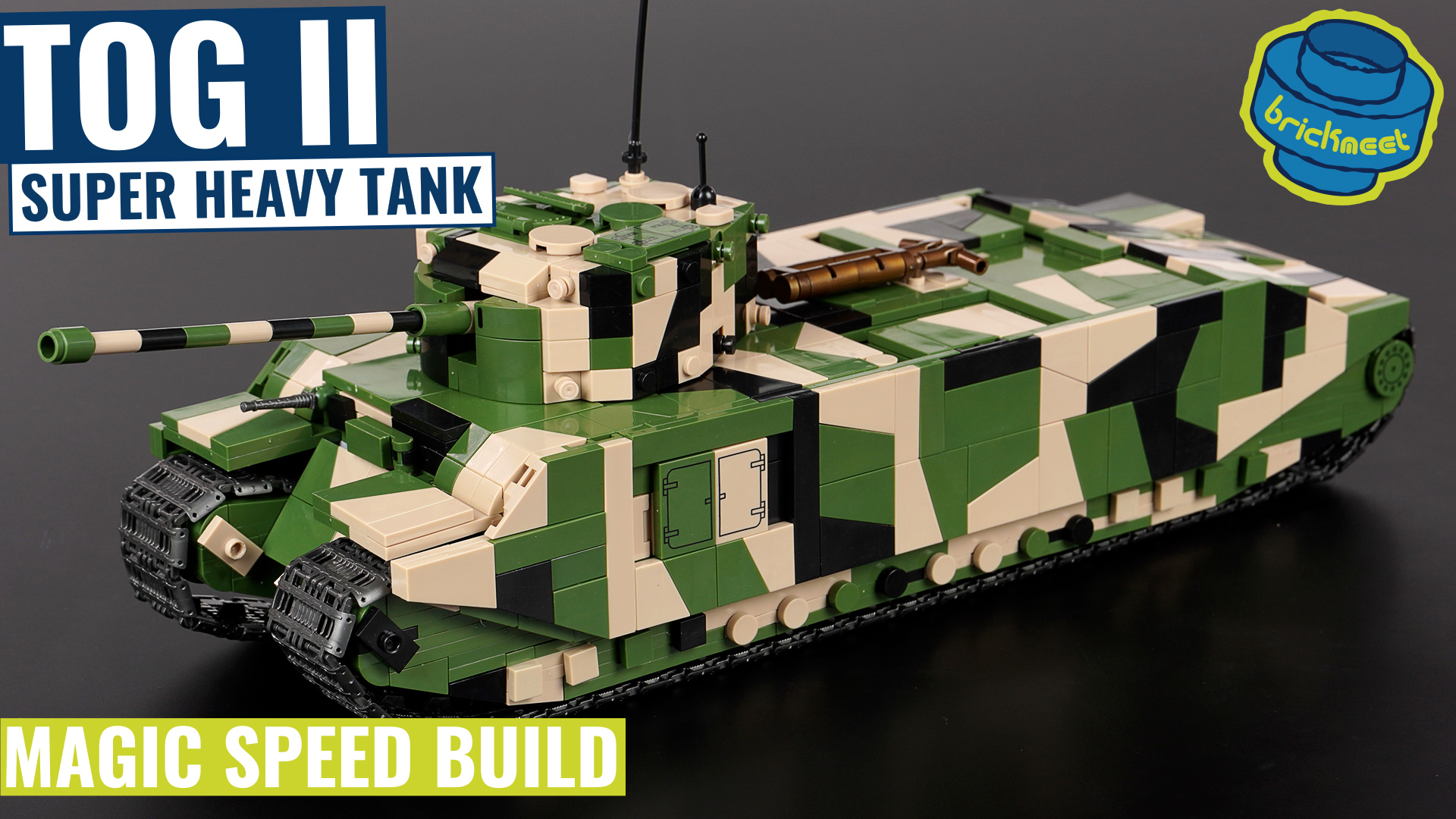 QuanGuan 100241 - TOG II Super Heavy Tank (Speed Build Review ...