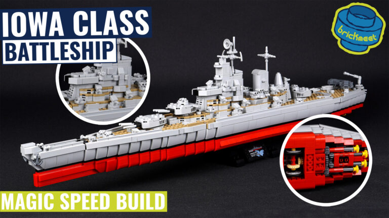 Panlos 628011 - German U-552 Type VII C (Speed Build Review) - BrickMeet EN