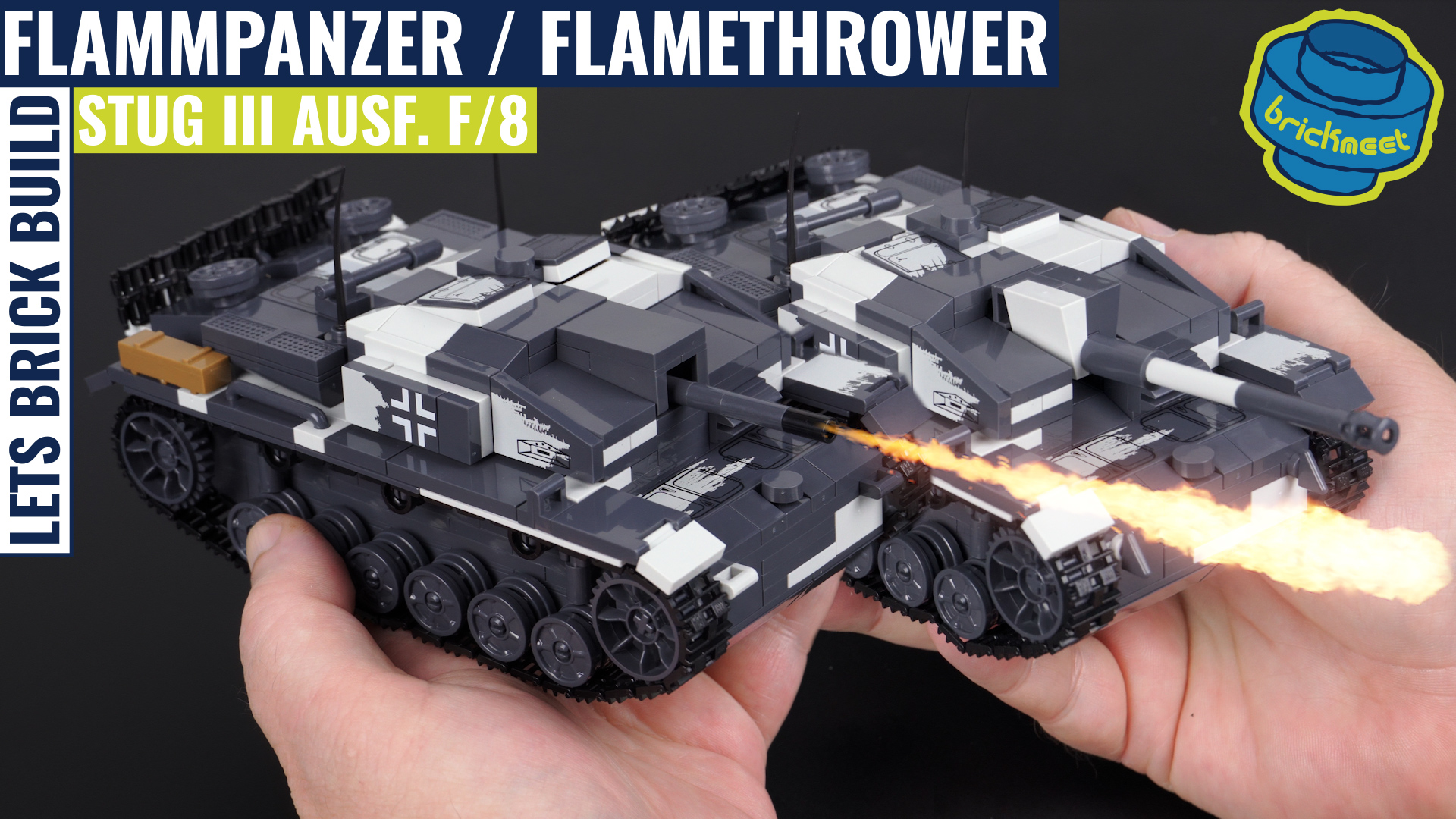 COBI 2286 - StuG III Ausf. F/8 - Flammpanzer (Speed Build Review ...
