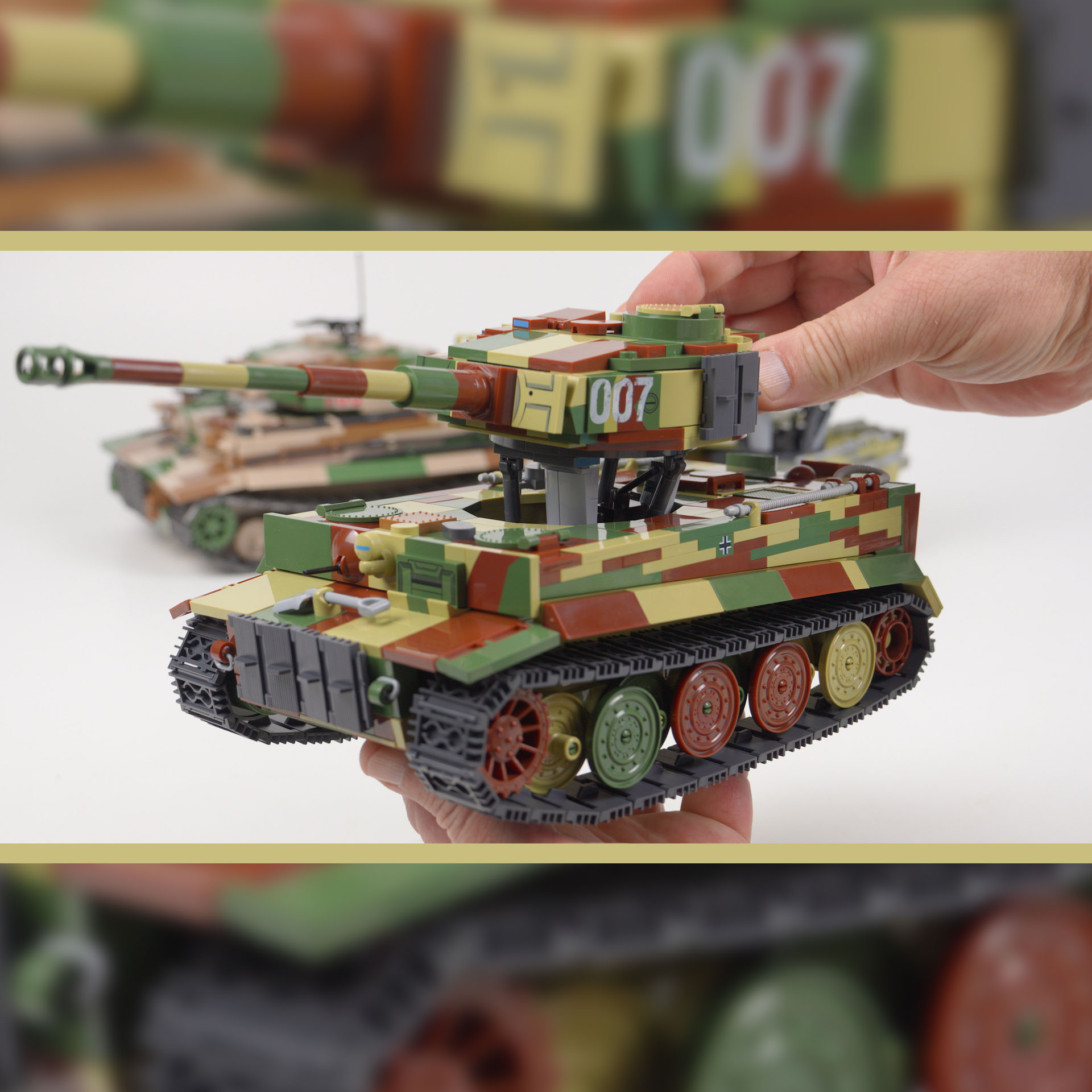 COBI 2587 - Tiger I Ausf. E (Speed Build Review & Comparison ...