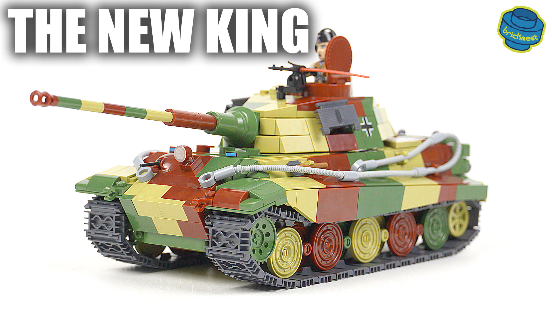 COBI 2619 M1A2 Abrams - Speed Build Review - BrickMeet EN