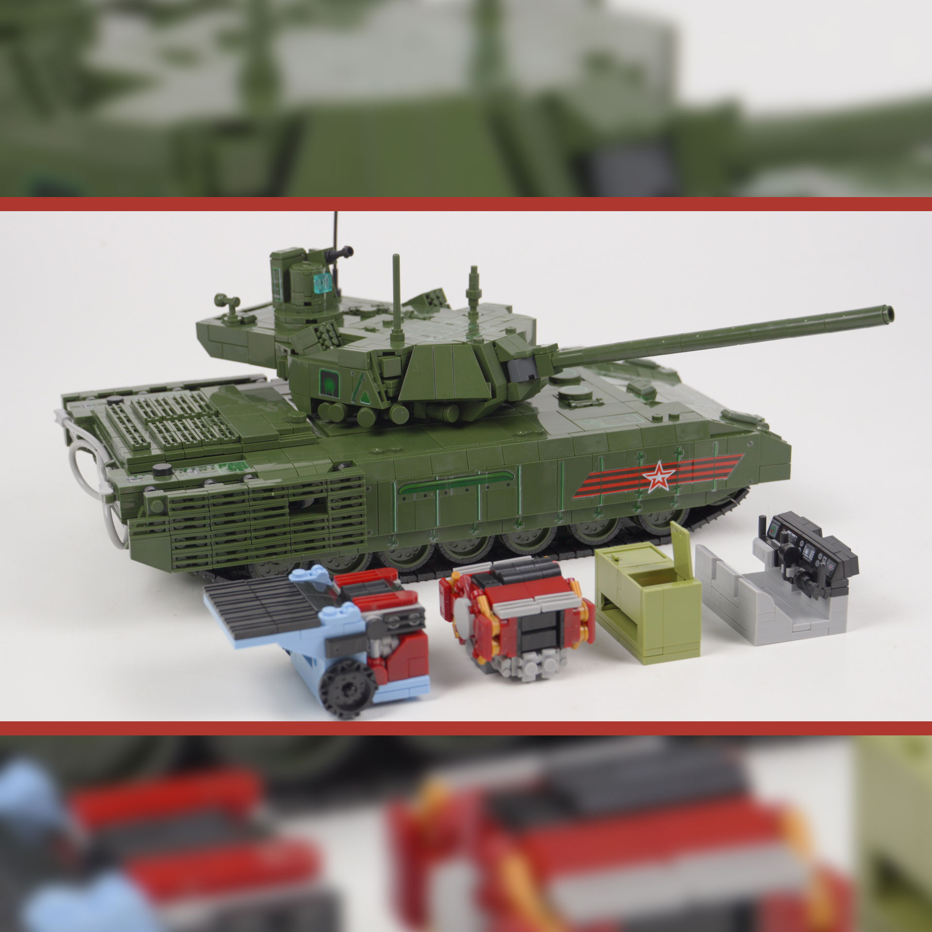 12Go 96003 - T-14 Armata (Speed Build Review) - BrickMeet EN