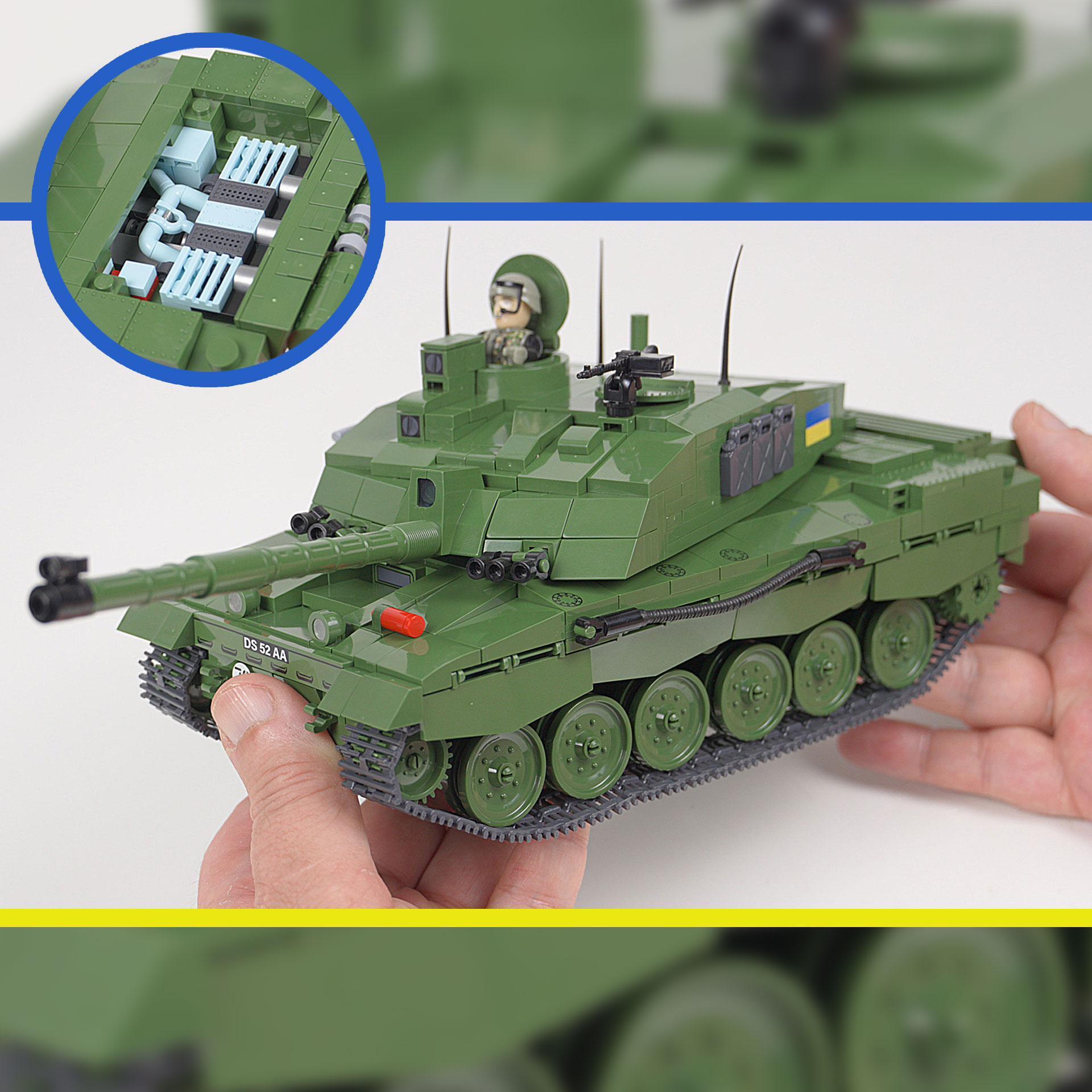 COBI 2627 - Challenger 2 (Speed Build Review) - BrickMeet EN