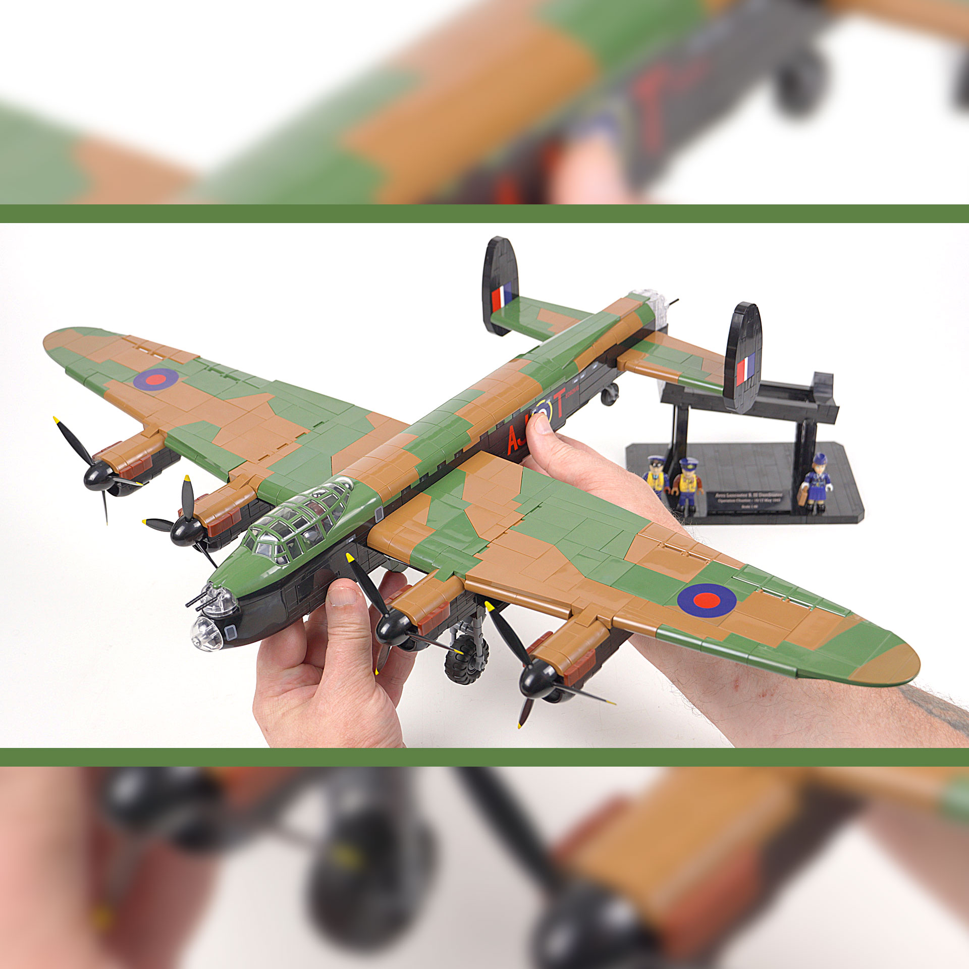 COBI 5758 - Executive Edition "Dambuster" Avro Lancaster (Speed Build ...