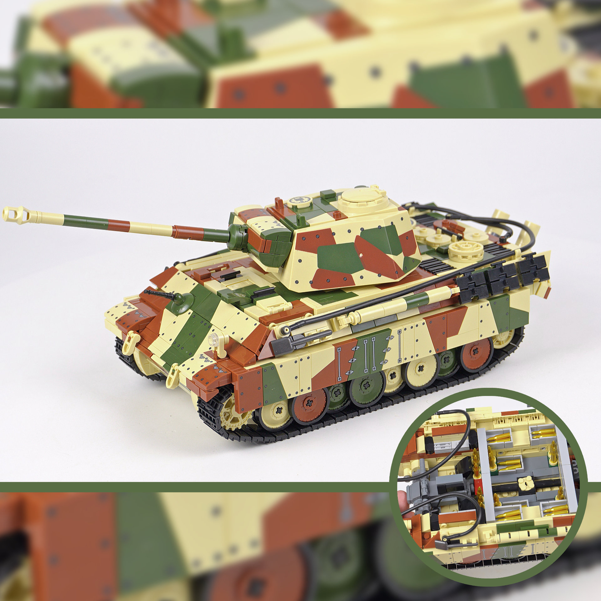 12GO 97002 - PzKpfw. V Panther (Speed Build Review) - BrickMeet EN