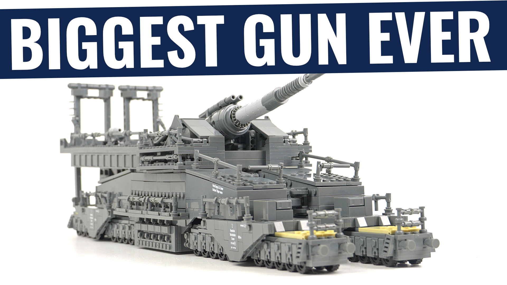 Nifeliz 10240 - DORA aka Schwerer Gustav (Speed Build Review ...