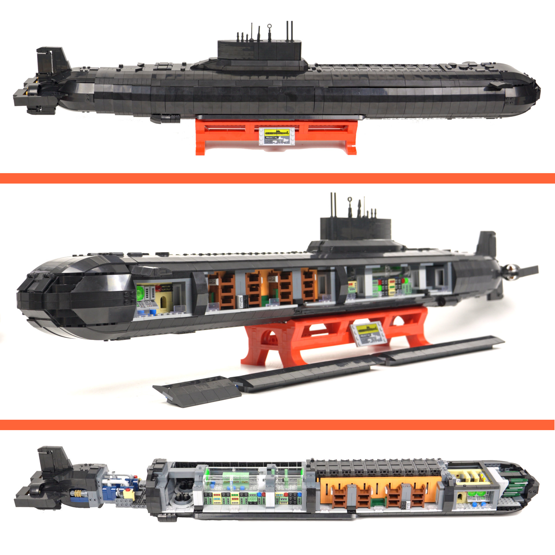 Panlos 628020 - Project 941 – Typhoon-Class Submarine (Speed Build ...