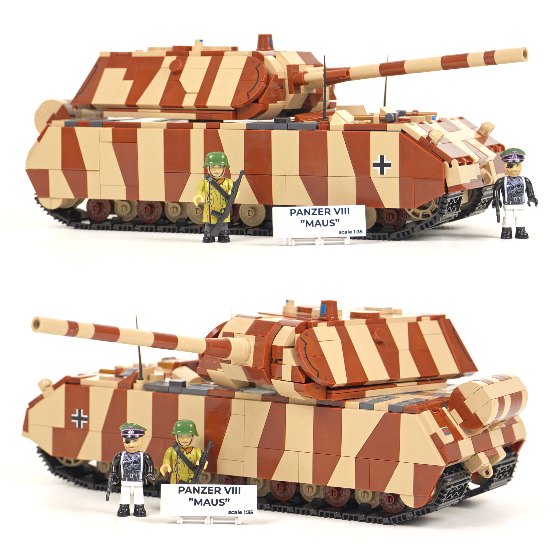 COBI 3138 - Panzer VIII Maus (Speed Build Review) - BrickMeet EN